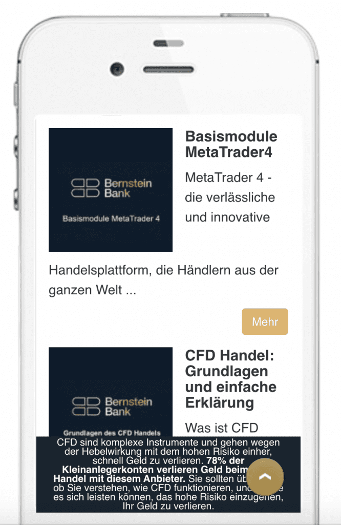 Bernstein Bank Erfahrungen 2023 | Zum CFD- & FX-Broker