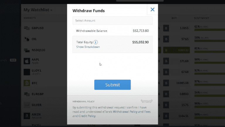 eToro Withdrawal Guide | How to Withdraw Funds