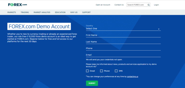 Forex.com Demo Account (Full Guide) | AskTraders.com
