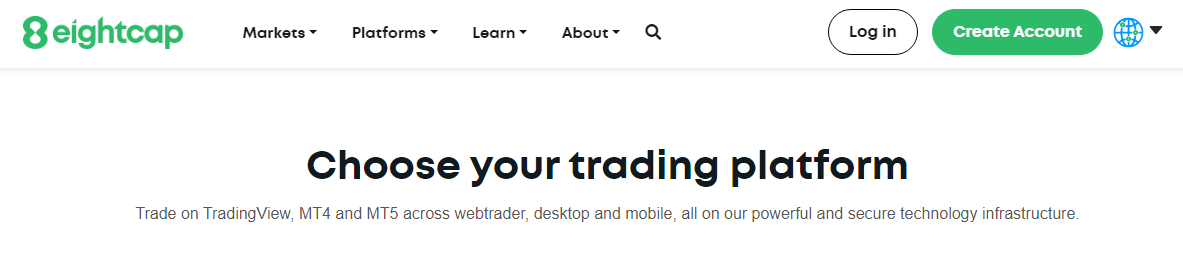 Eightcap review - Trade 800+ items with an award-winning broker